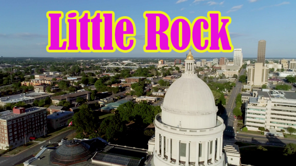 Little Rock Arkansas Aerial Views | Awesome Drone Views - Exploring-USA